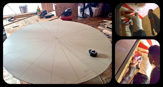 How to make a cool & Splendid circus ceiling