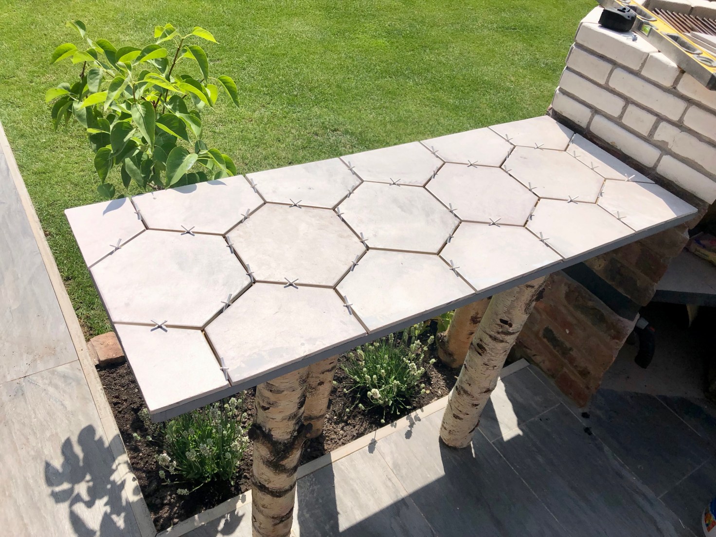 Treasure Tingle: Making a Tiled Table from Scraps and Salvage